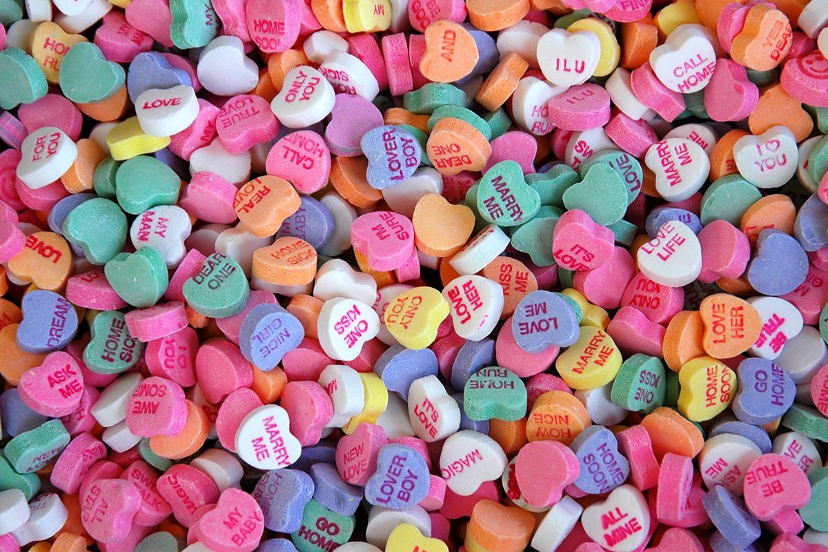 Some Conversation Hearts for Valentines Day… – Molly Oliver Flowers